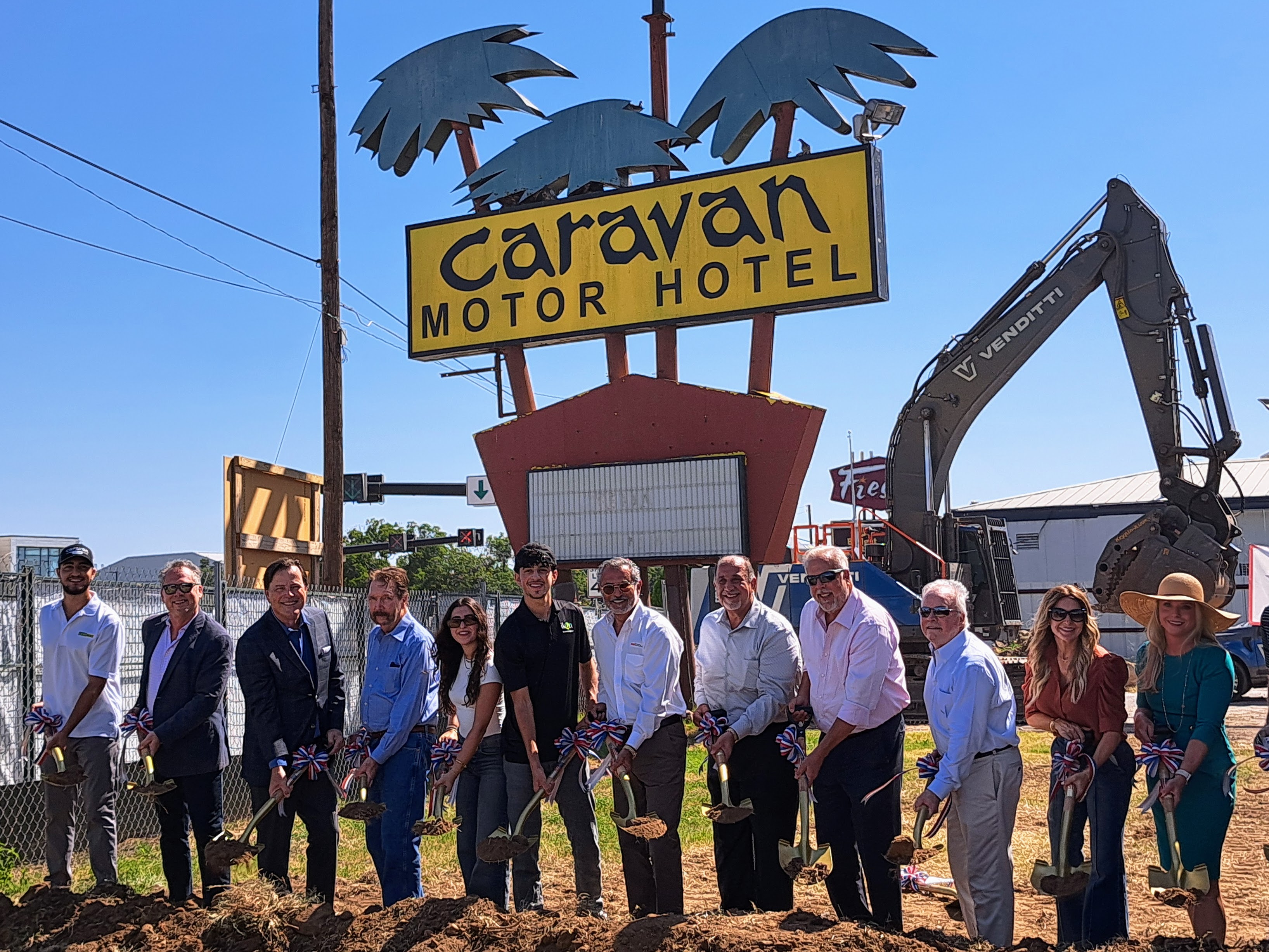 Exciting groundbreaking held for the new Caravan Court Hotel – Jason S ...