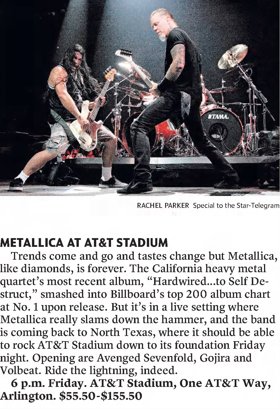 “Metallica at AT&T Stadium” (2017) – Jason S. Sullivan